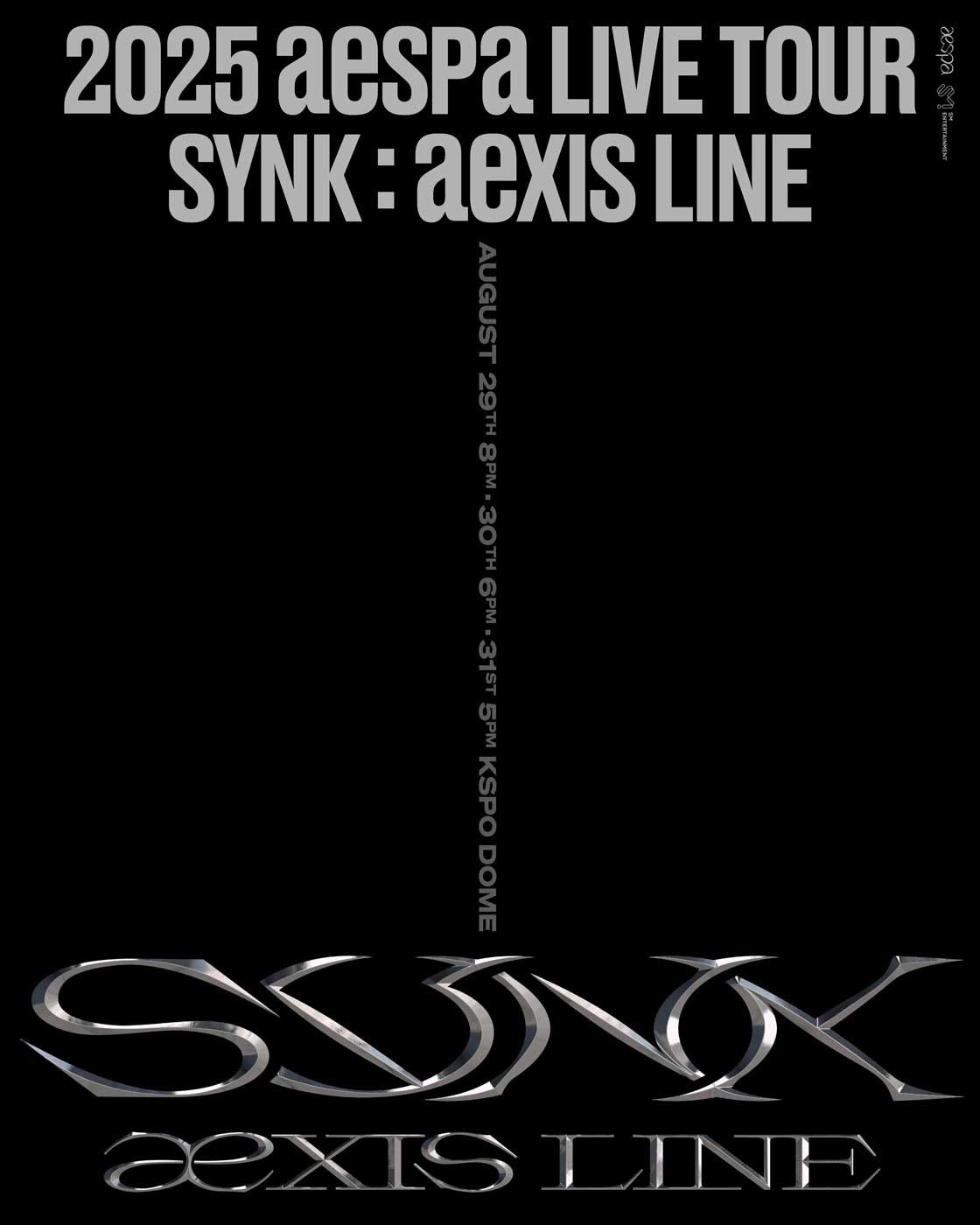 [NEW] 2025 aespa Concert Schedule -SYNK: aeXIS LINE- Tour