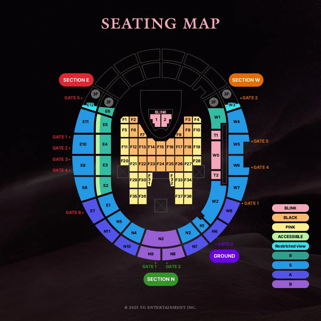 [NEW] BLACKPINK DEADLINE World Tour 2025 Schedule