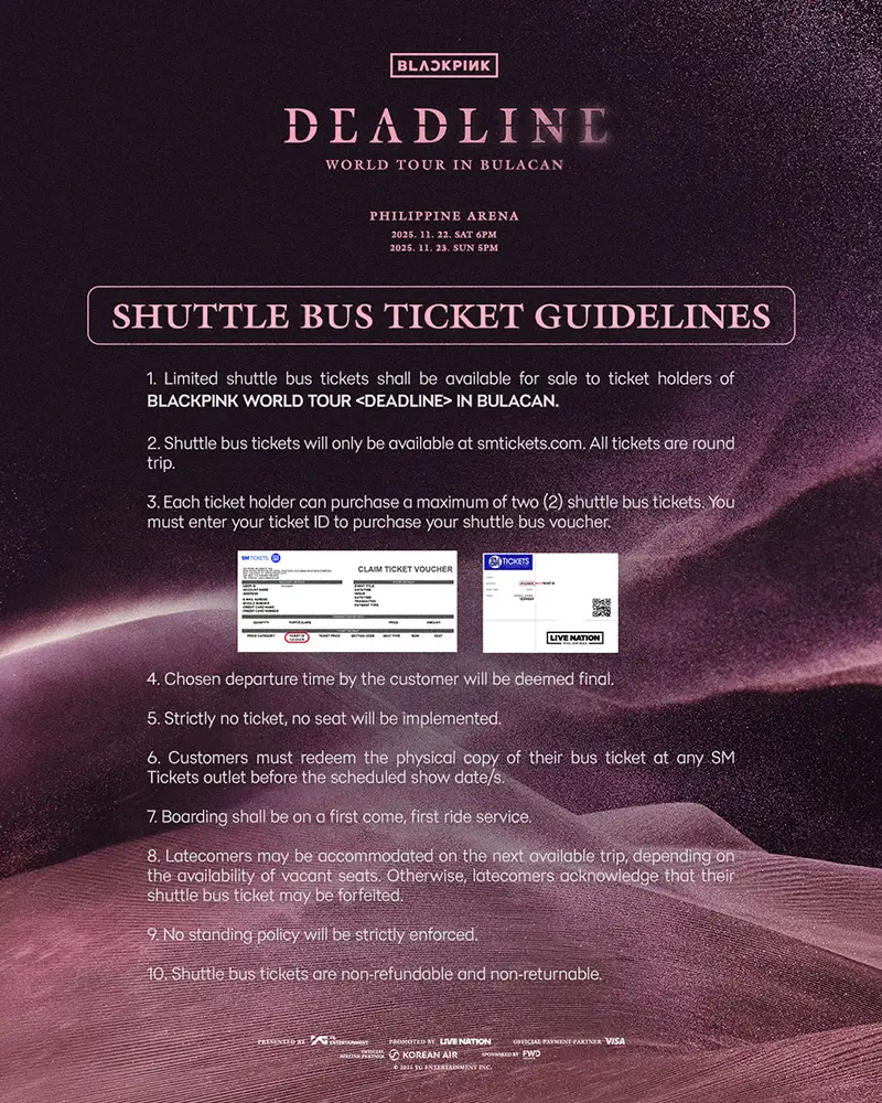 BLACKPINK Concert Bulacan, PH 2025 – DEADLINE Tour