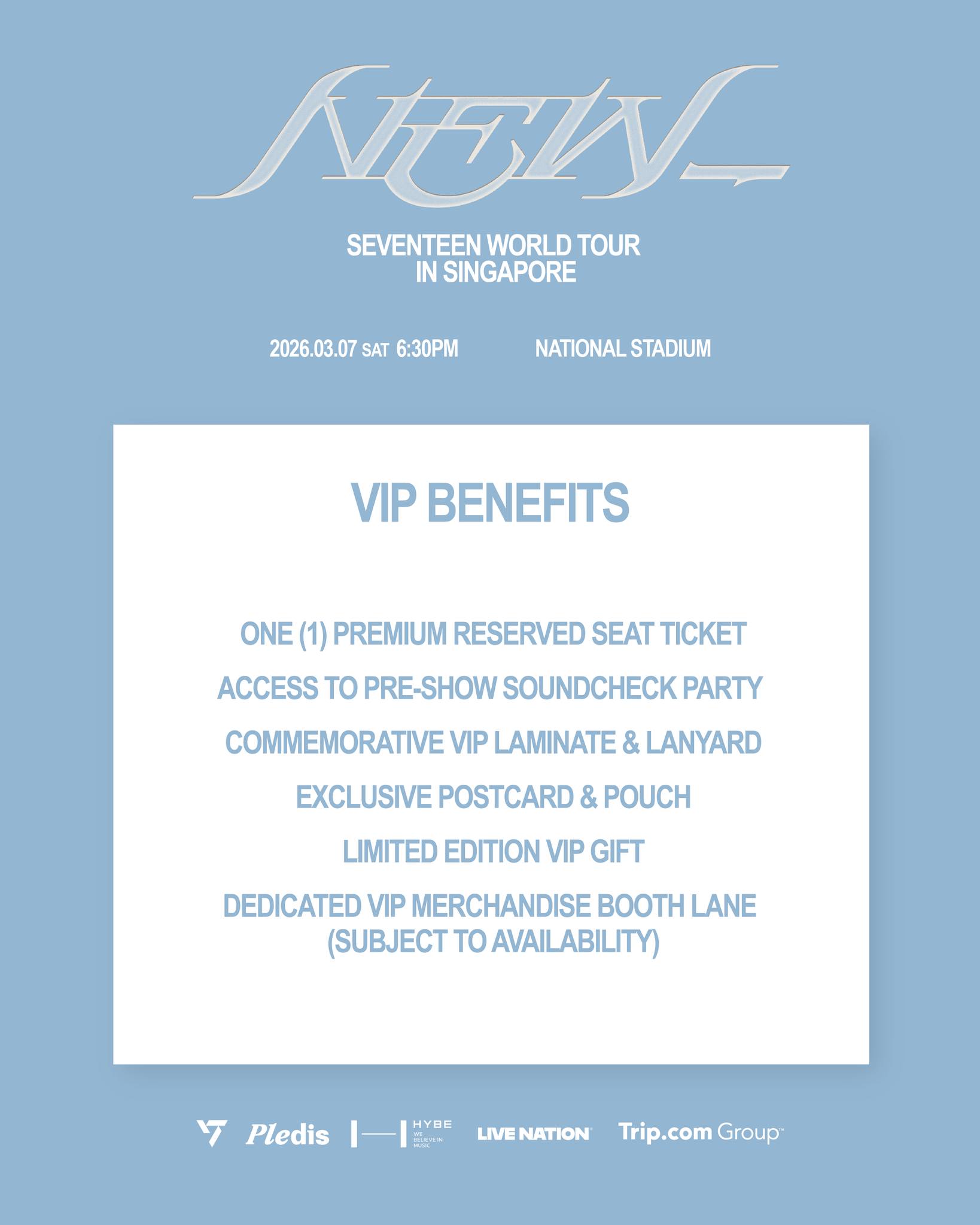 SEVENTEEN Concert Singapore 2026 – NEW_ World Tour