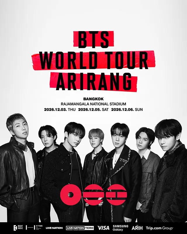 BTS Concert Bangkok 2026 – ARIRANG World Tour