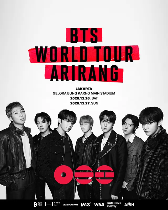 BTS Concerts Jakarta 2026 – ARIRANG World Tour