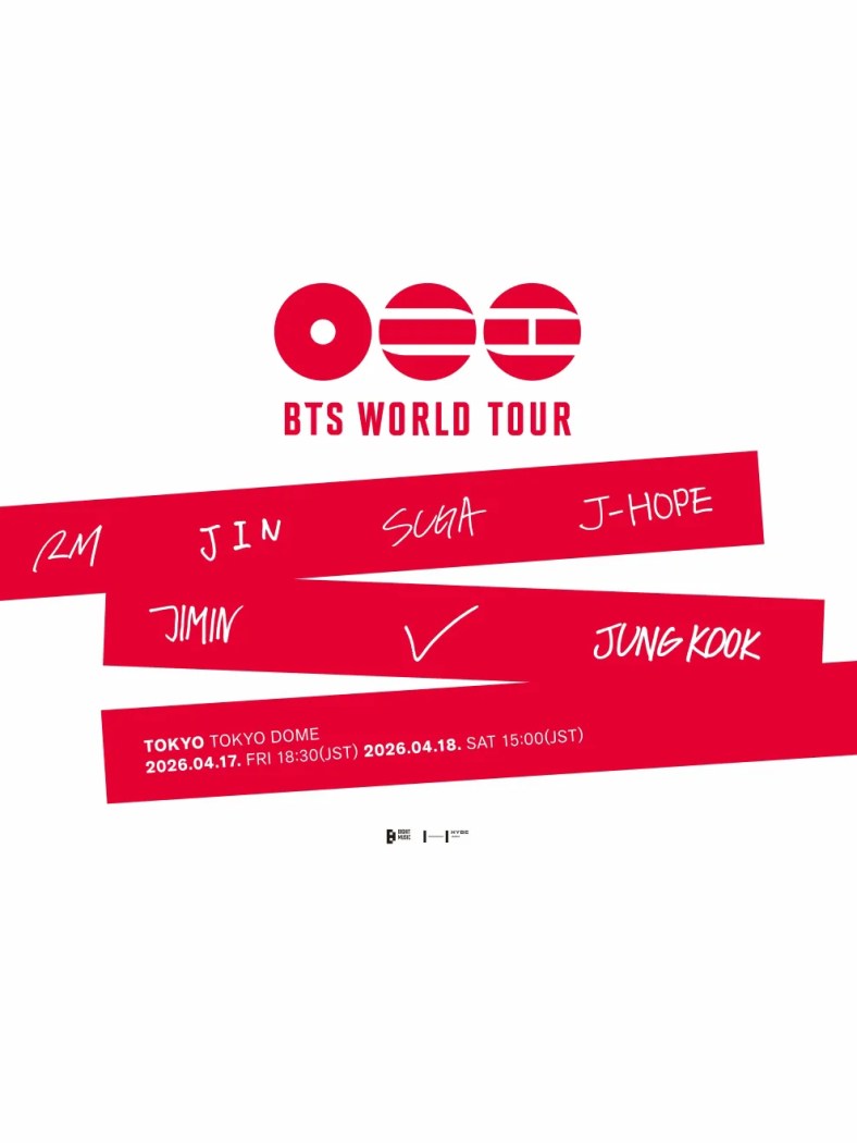 [NEW] BTS Concerts & Tours Schedule 2026/2027