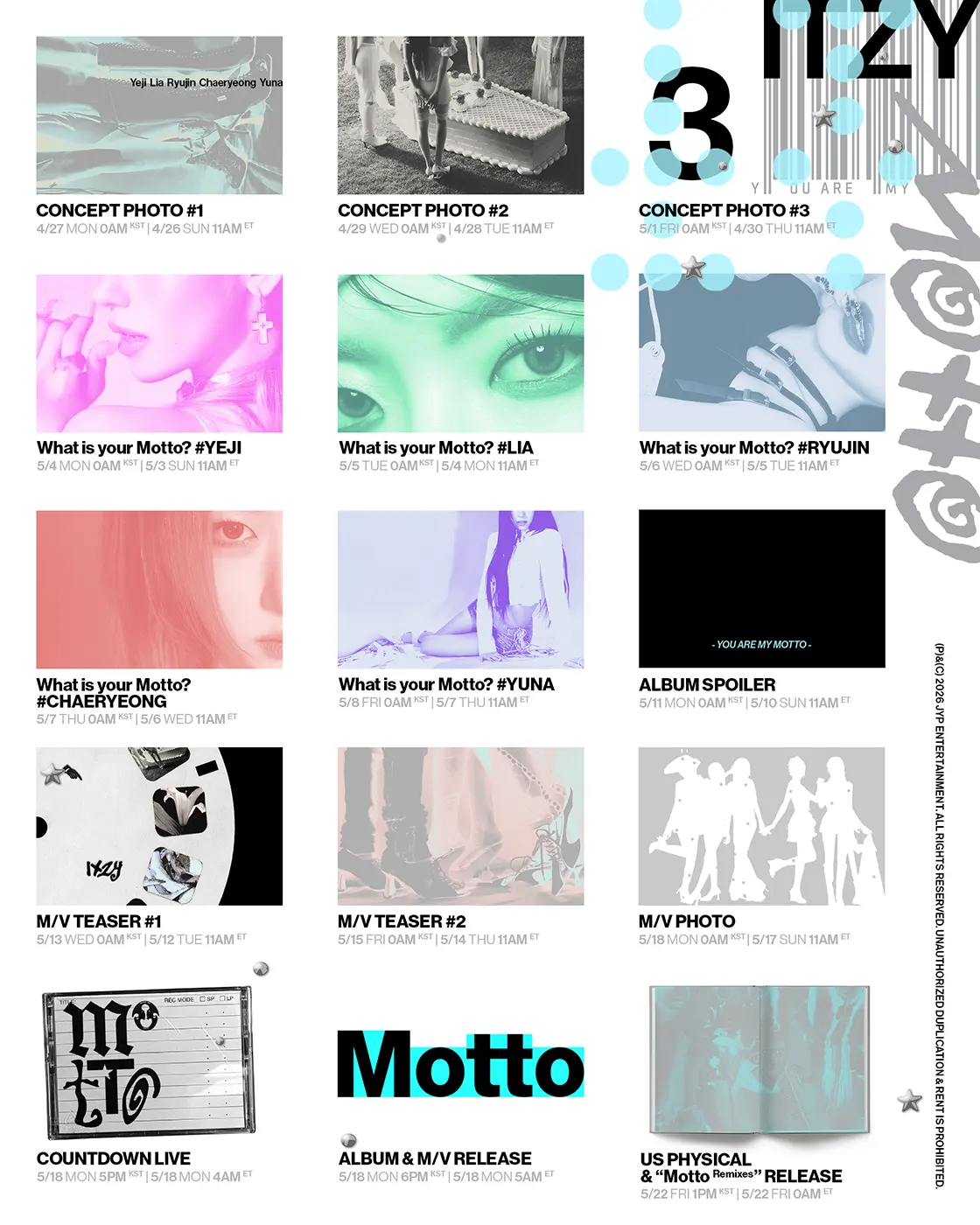 ITZY Mini Album – Motto (2026)