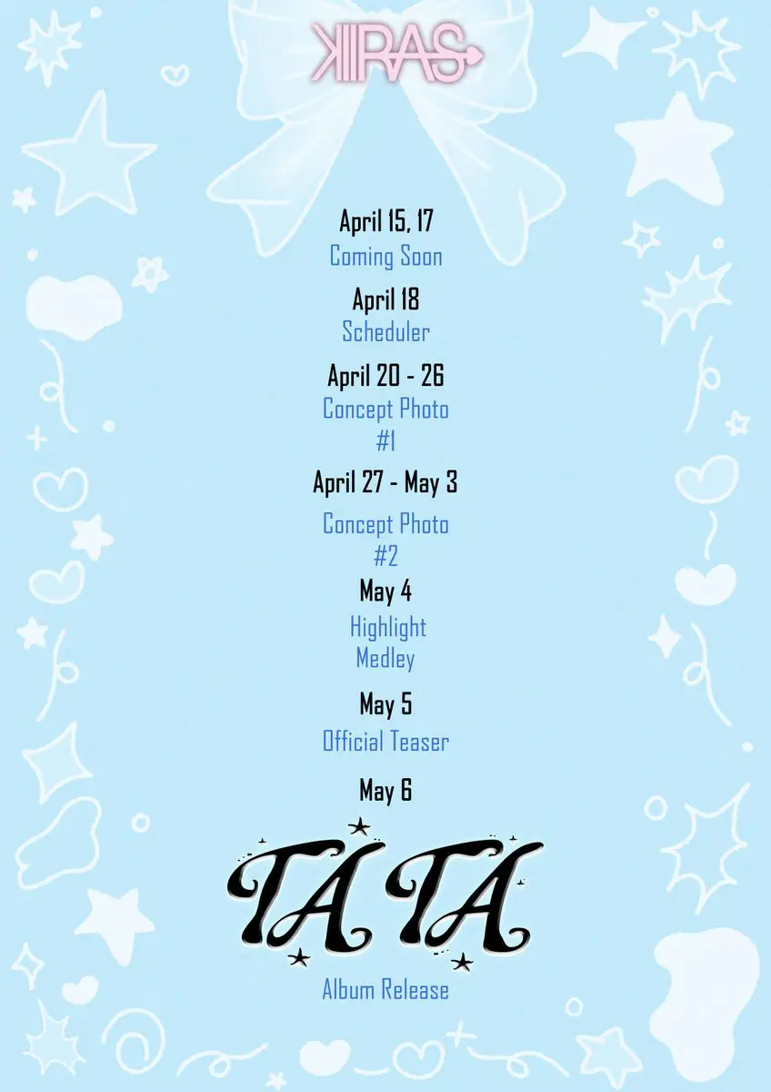 KIIRAS 2nd Single Album – TA TA (2026)