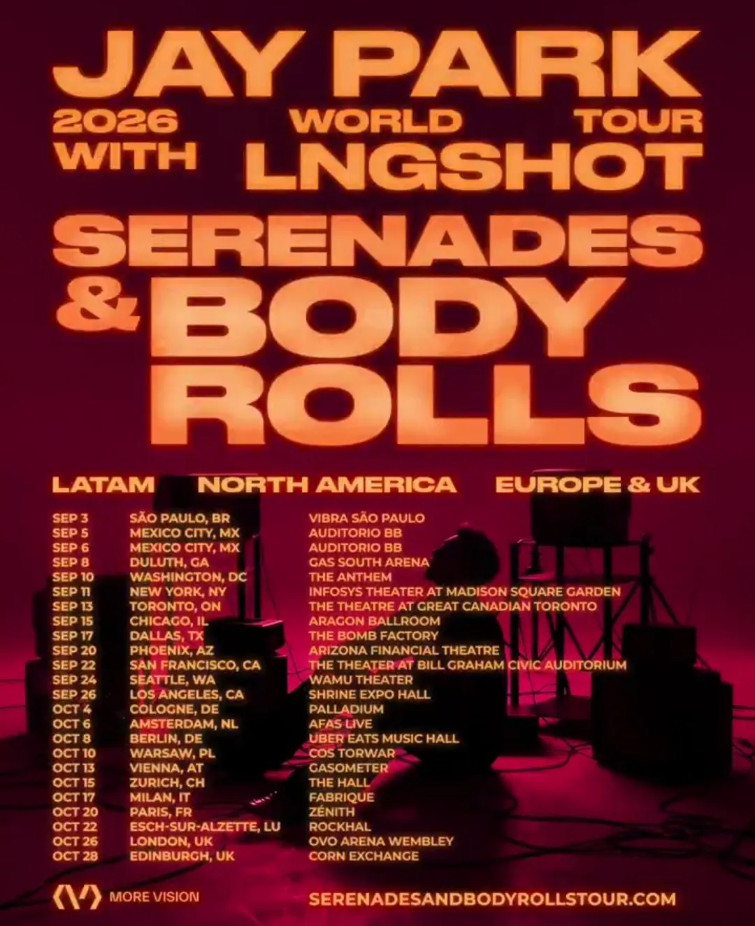 Jay Park x LNGSHOT World Tour 2026 - Duluth, GA, US