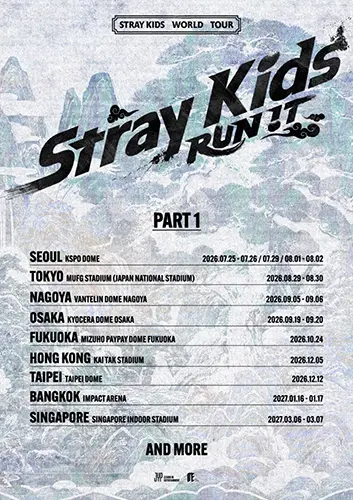 Stray Kids Concert Hong Kong 2026 – RUN IT World Tour