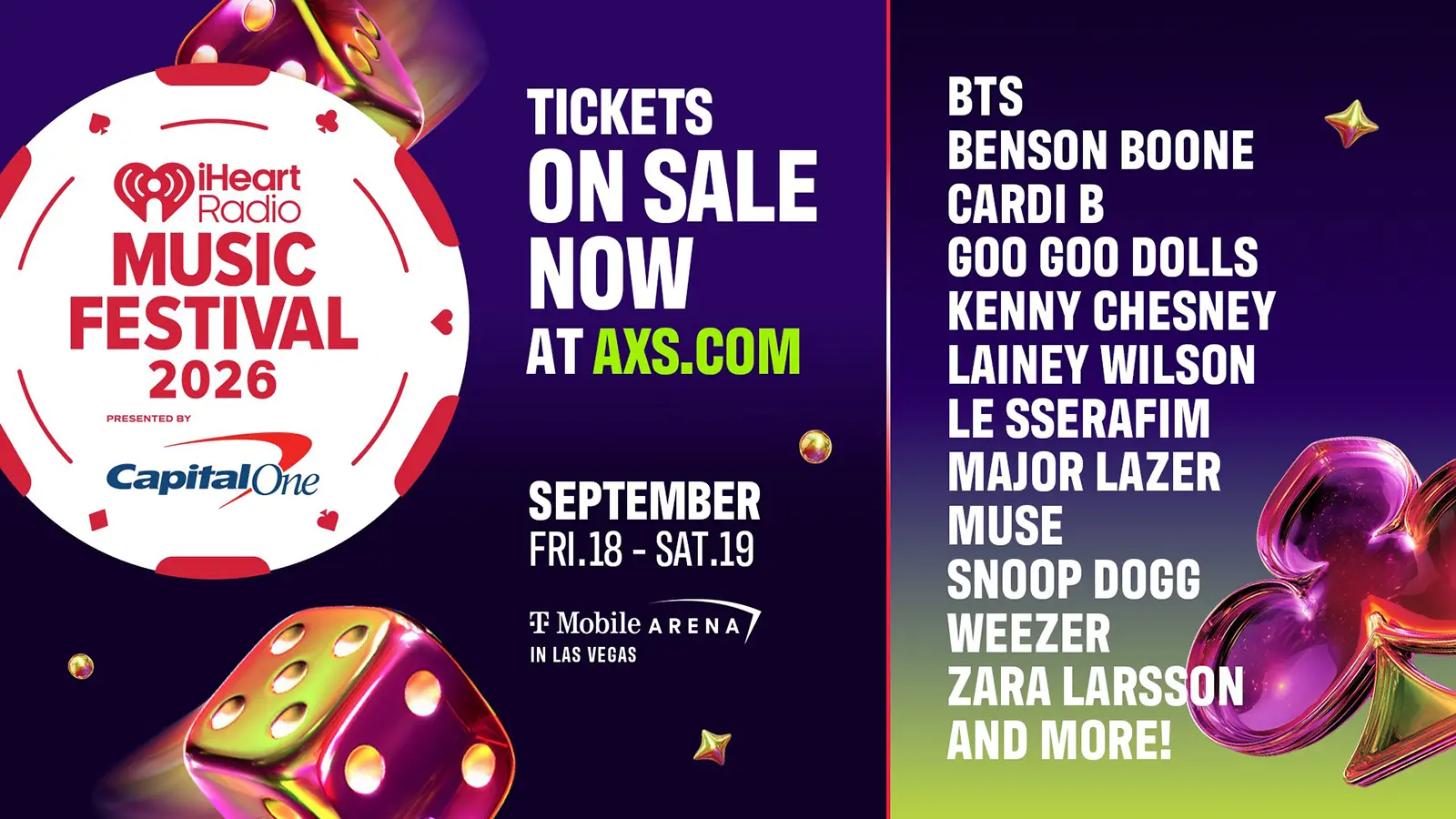 iHeart Radio Music Festival 2026 – Kpop Lineup